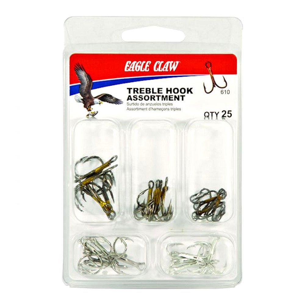 Eagle Claw Treble Hook Assortment – Grapentin Specialties, Inc.