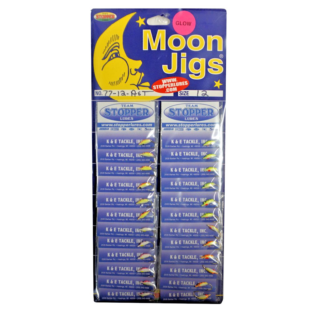 K&E Moon Jigs: Card of 24 – Grapentin Specialties, Inc.