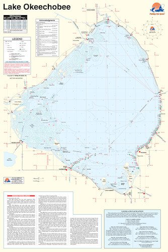 Lake Okeechobee Map – Grapentin Specialties, Inc.