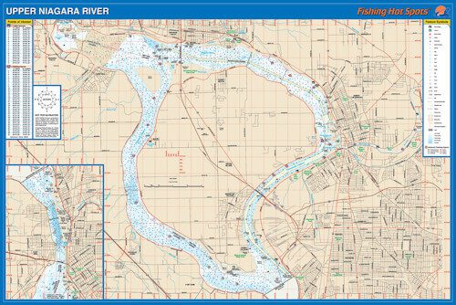 Upper Niagara River Map – Grapentin Specialties, Inc.