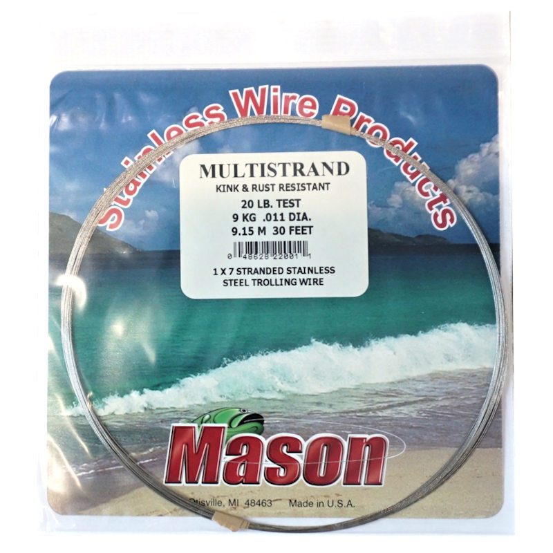 Multistrand 20# Trolling/Leader Wire – Grapentin Specialties, Inc.