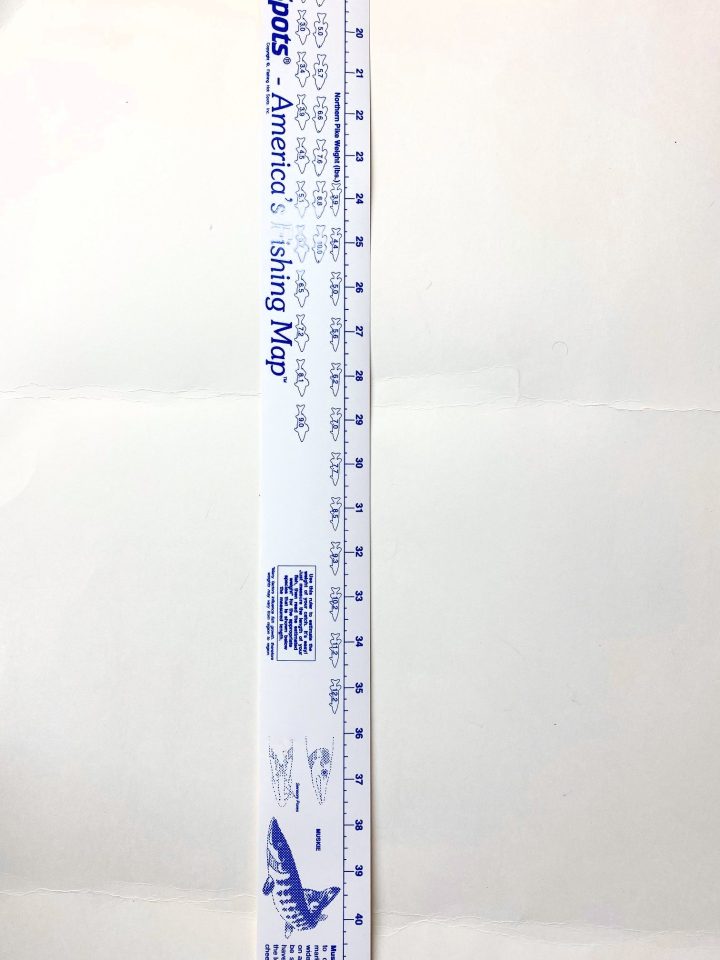 Stick-On 60″ Fishing Ruler – Grapentin Specialties, Inc.