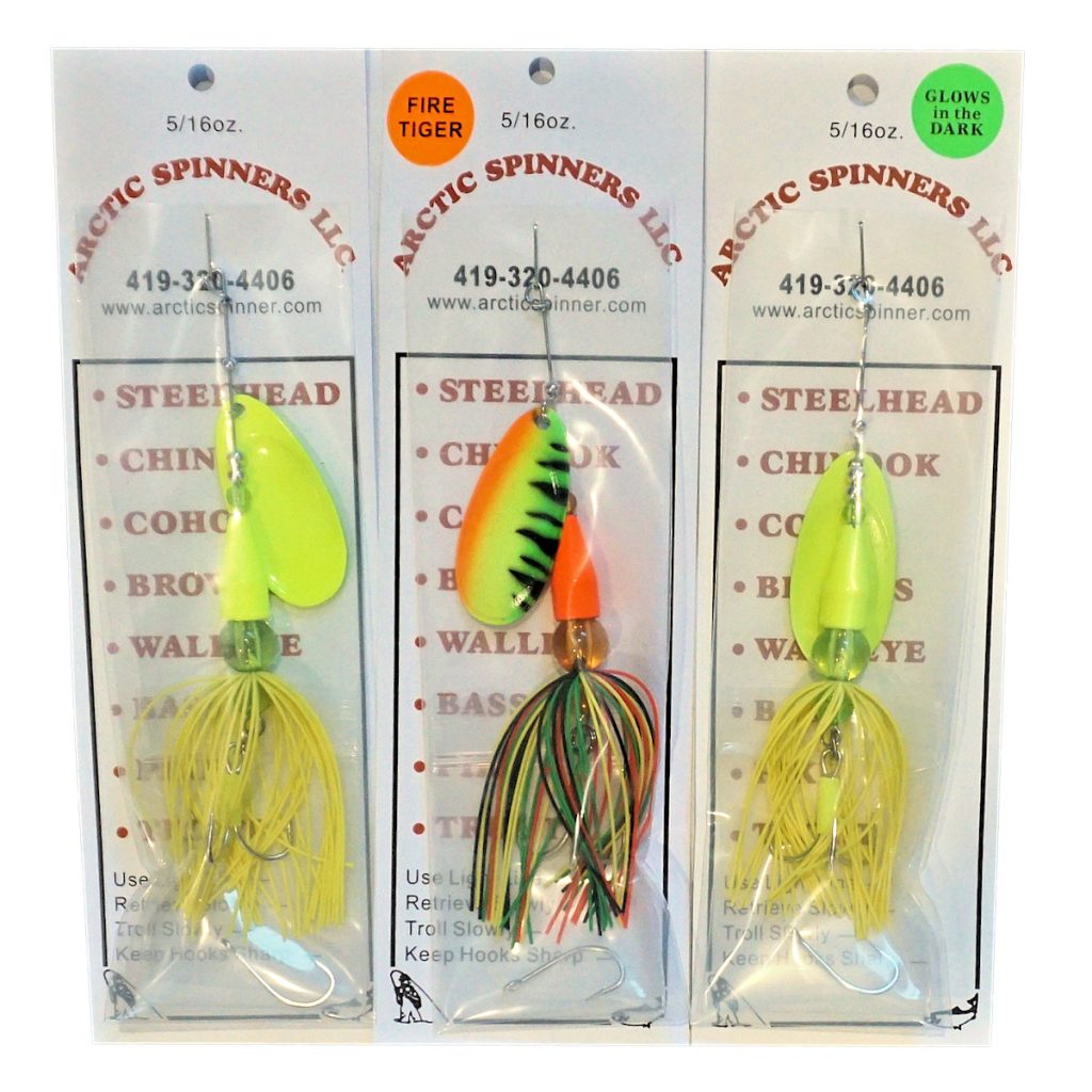Arctic Spinner Lures: 3-Pack - Grapentin Specialties, Inc. - Michigan ...